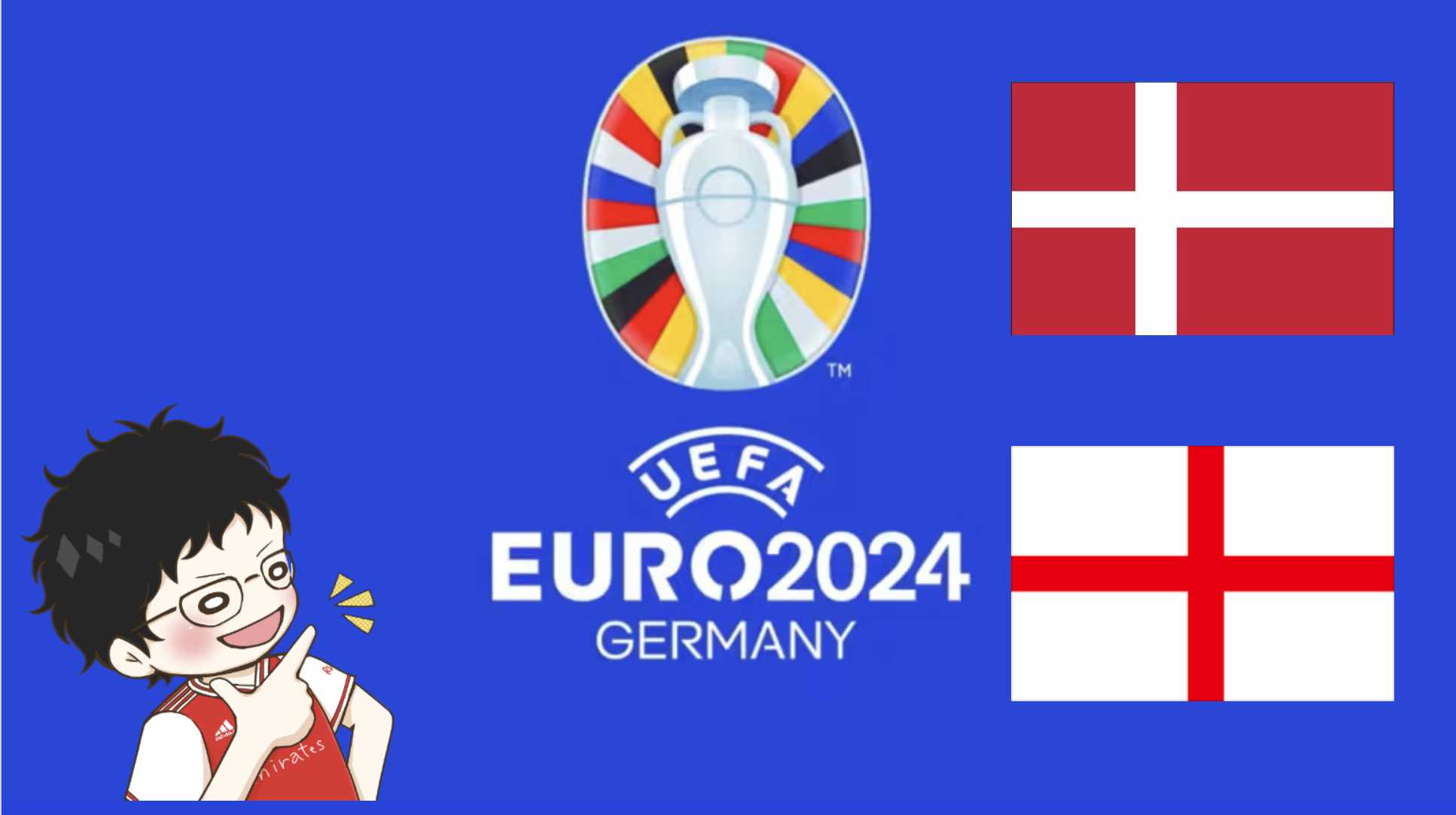 「Catch up EURO」~2024.6.20 EURO 2024 グループC 第2節 デンマーク×イングランド ハイライト~ | せこノート