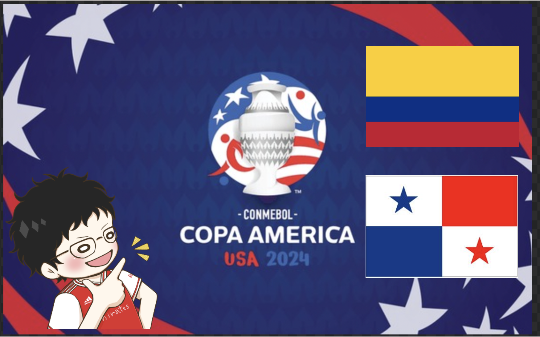 「Catch up Copa America」~2024.7.6 コパ・アメリカ 2024 Quarter-final コロンビア×パナマ ...